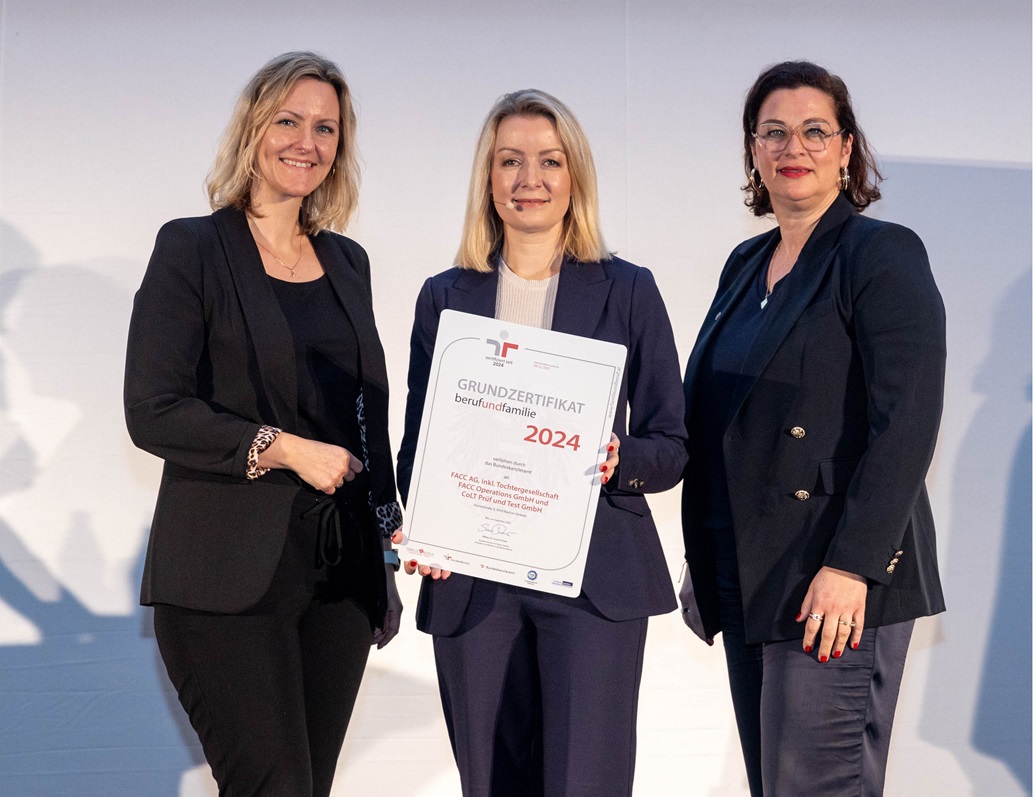 FACC zählt zu den familienfreundlichsten Arbeitgebern Österreichs ...