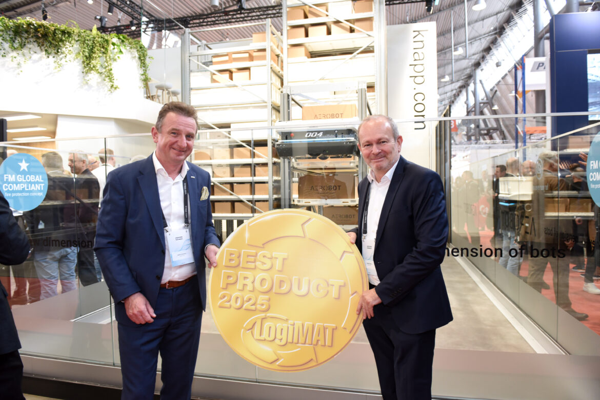 AeroBot von KNAPP gewinnt „Best Product“ auf der LogiMAT 2025 ...